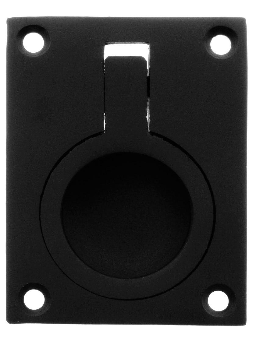 Solid Brass Flush Mount Ring Pull - 2 1/2-Inch x 1 7/8-Inch | House of Antique Hardware